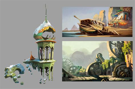 Concept Art For Rayman Origins By Floony