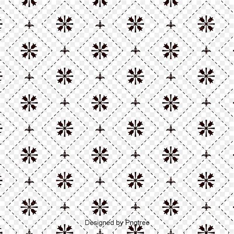 Thai Pattern Frame Vector Art Png Black Thai Pattern Background