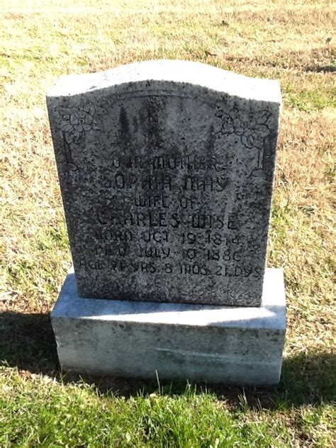 Sophia May Wise M Morial Find A Grave
