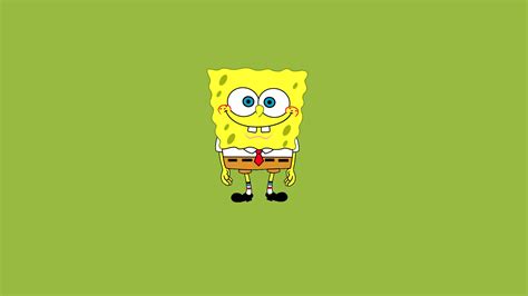Cheerful Spongebob Squarepants Hd Wallpaper Adventure