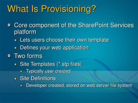 ppt windows sharepoint services v3 creating and defining custom