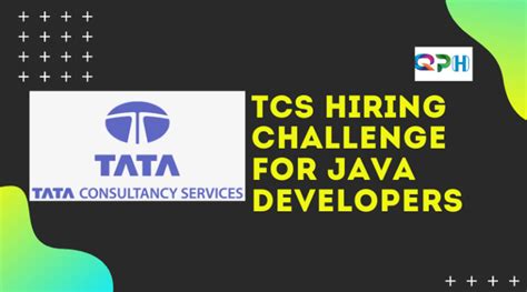 Tcs Recruitment 2020 Hiring Challenge For Java Developers Be B
