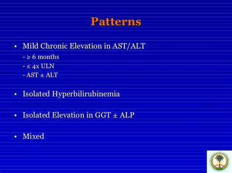 Approach To The Patient With Abnormal Lfts
