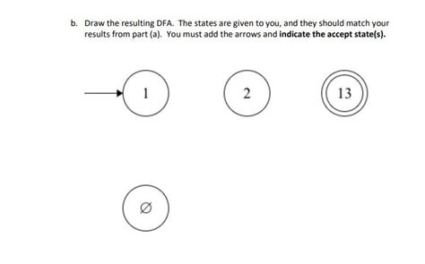 Solved Points The Diagram Below Is An NFA Convert Chegg Com