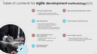 Agile Development Methodology Powerpoint Presentation Slides PPT Slide