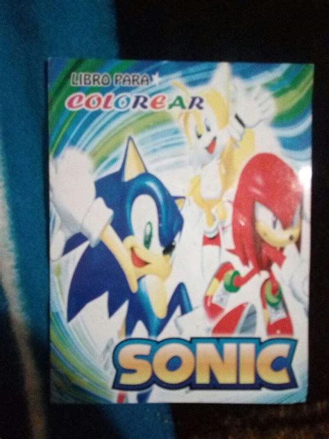 Hermano Reflejar Puntuación Sonic Libro Para Colorear Cultura Energía
