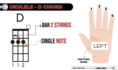 How To Play The D Chord On Your Ukulele Uke Like The Pros Blog