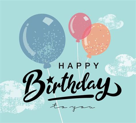 Feliz cumplea os ilustración del vector Ilustración de feliz