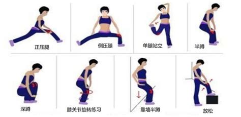 跑步热身动作跑步前热身跑步热身动作大山谷图库