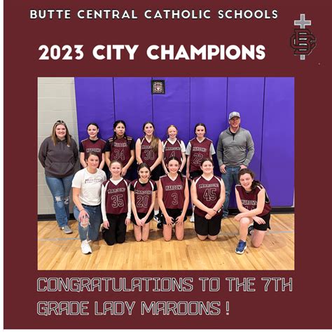 2003 City Champions Butte Catholic Schools