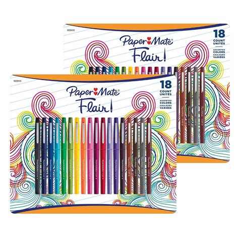 Paper Mate Flair Pen 36 Ct Assorted Colors