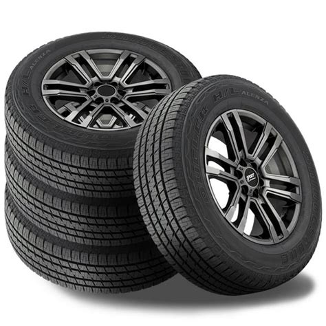 4 Bridgestone Dueler H/L Alenza P285/45R22 110H Tires, All Season ...