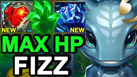 Wild Rift China Fizz Top New Max Tank Fizz Build Runes Heartsteel