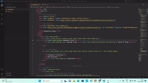 aishwarya srivastava on linkedin progressing with my front end