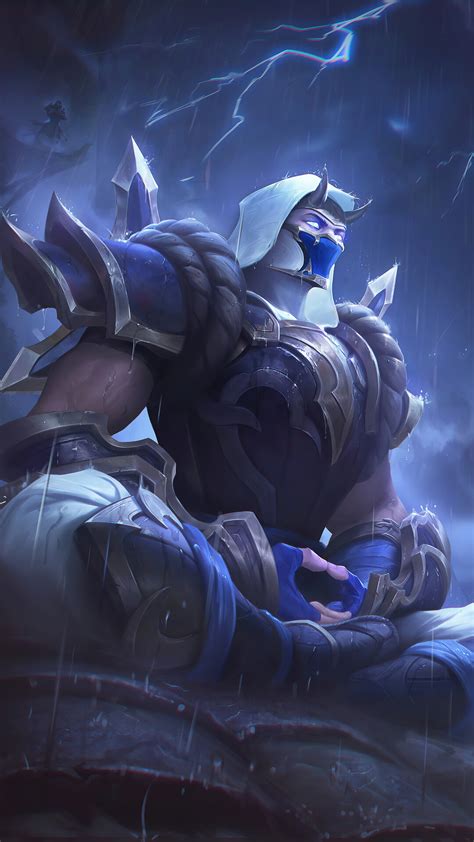 Shen Shockblade Lol 4k 3931i Wallpaper Pc Desktop