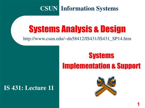 PPT Systems Analysis Design PowerPoint Presentation Free Download ID