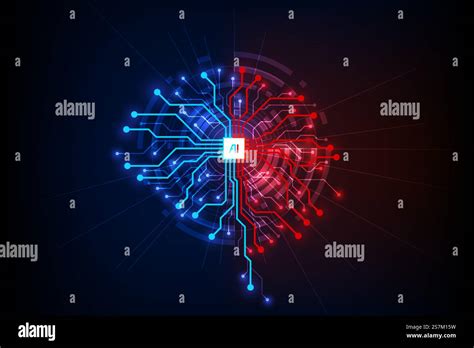 Abstract Technology Chip Processor Background Circuit Board And Html