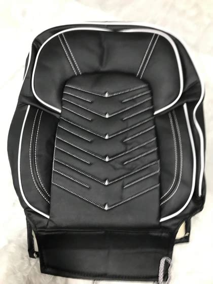 خرید و قیمت روکش صندلی سوپر وی ای پی پرشیا و پژو پارس تمام چرم مشکی نخ