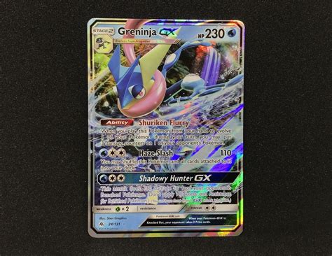 Greninja GX Full Art Pokemon Karte Kaufen Auf Ricardo