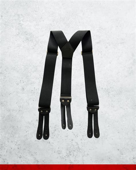 Big Bill 50mm Heavy Duty Button Suspenders Gerbers