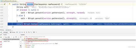 Spring——》springsecurity中的bcryptpasswordencoder算法spring Security