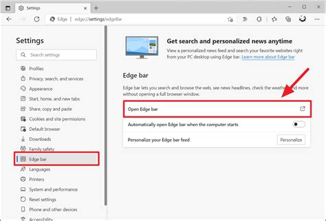 How To Enable And Use Edge Bar In Microsoft Edge
