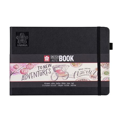 Sakura Sketch Notebook Crème White 140g 21x15cm Goodnotes No