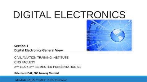 Digital Electronics Ppt
