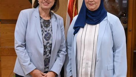 وزيرة التضامن تلتقي منسق الأمم المتحدة لمراجعة أوجه التعاون المشترك في