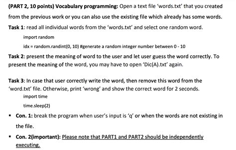 Solved PYTHON TASK Pls Make Sure Your Code Works And Chegg