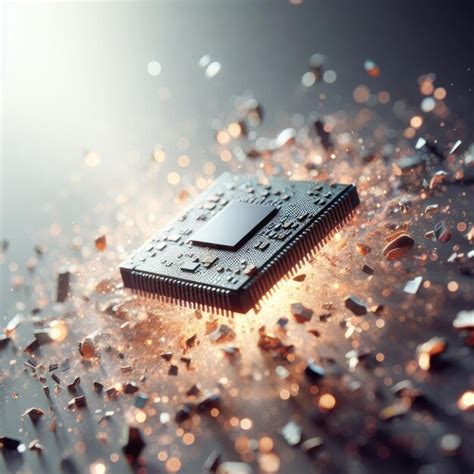 premium photo electronic circuit board fluying background