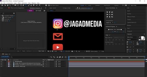 Keren Inilah Cara Membuat Animasi Menggunakan Animation Composer Di Adobe After Effect Jagad