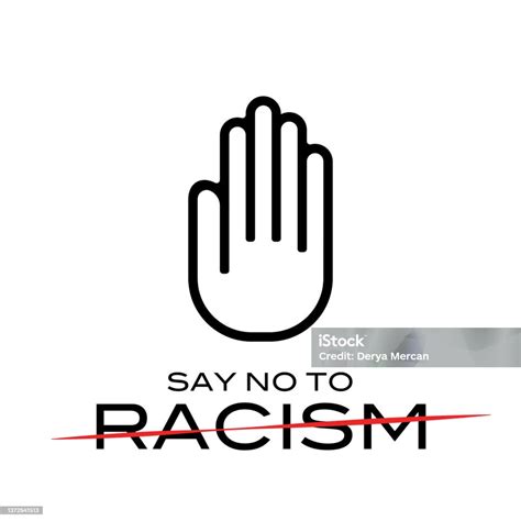 인종차별에 대해 거절한다 인종 차별 스톡 일러스트의 제거 인종차별 벡터 일러스트레이션 0명에 대한 스톡 벡터 아트 및 기타 이미지 0명 3월 International