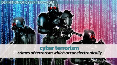What Is Cyber Terrorism Definition Cases And Examples Lesson