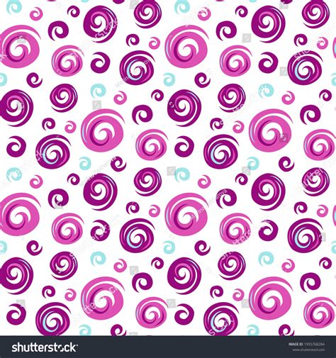 Seamless Pattern Simple Abstract Drawing Vector Stock Vector Royalty Free 1955768284