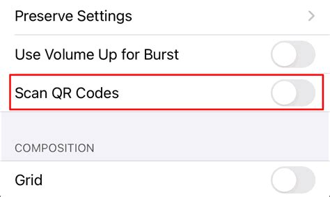 How To Disable QR Code Scanner In IPhone Camera