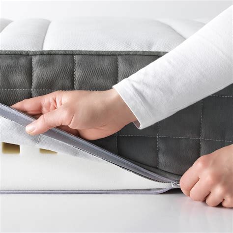 MORGEDAL foam mattress, firm/dark gray, Twin - IKEA