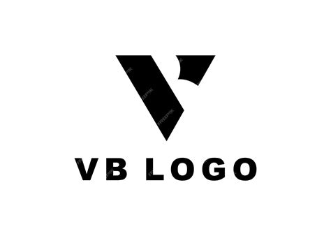 Premium Vector Vb Logo Design Vector Illustration