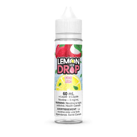 Lychee Ice Lemon Drop Ice E Liquid 60ml Vapeloft