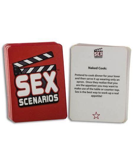 Sex Scenarios Adult Card Game