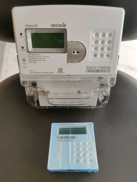 Secure 100 A Three Phase Prepaid Energy Meter Model Liberty 370 For
