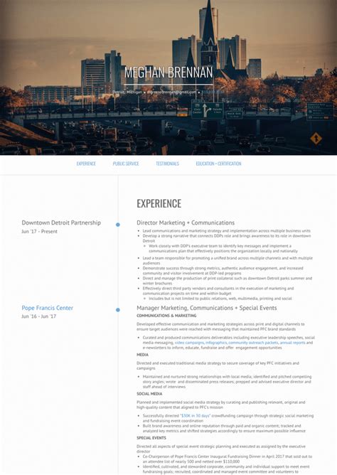 Architect Resume Samples And Templates VisualCV