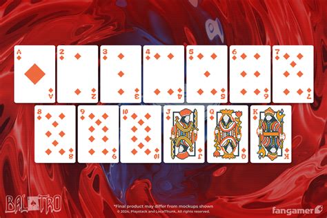 Balatro Balatro Playing Card Deck Fangamer