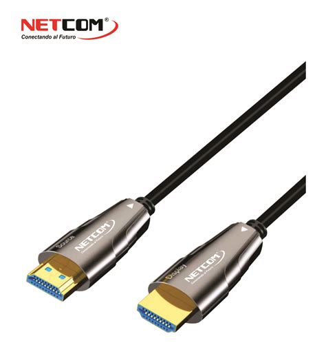 Cable Hdmi Fibra Óptica Uhd 4k De 100 Metros Netcom