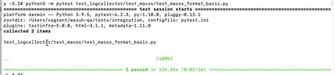 Logcollector Integration Tests T0 Macos Unified Logging System · Issue 1329 · Wazuhwazuh Qa