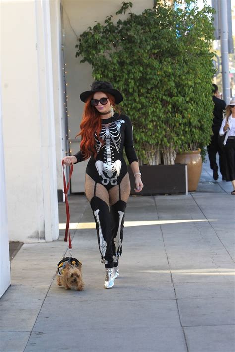Phoebe Price In Her Halloween Costume Out In Beverly Hills 10272017