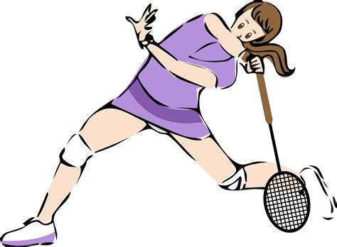 Badminton Player Png Graphic Clipart Design 19994565 Png