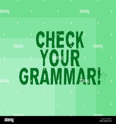 Word Writing Text Check Your Grammar Business Concept For Contextual Spelling Correction