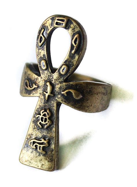 Ankh Ring Behoneybee 1 Gypsy Girl Magic Ring