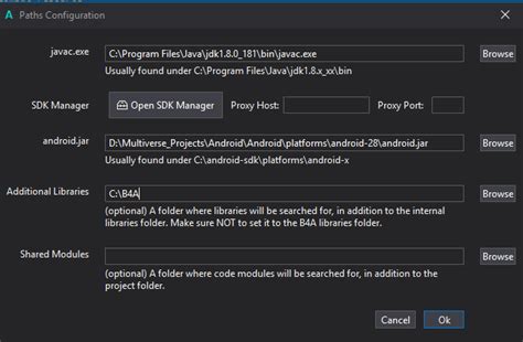 Solved B A Additional Lib Path Save Issue B X Programming Forum